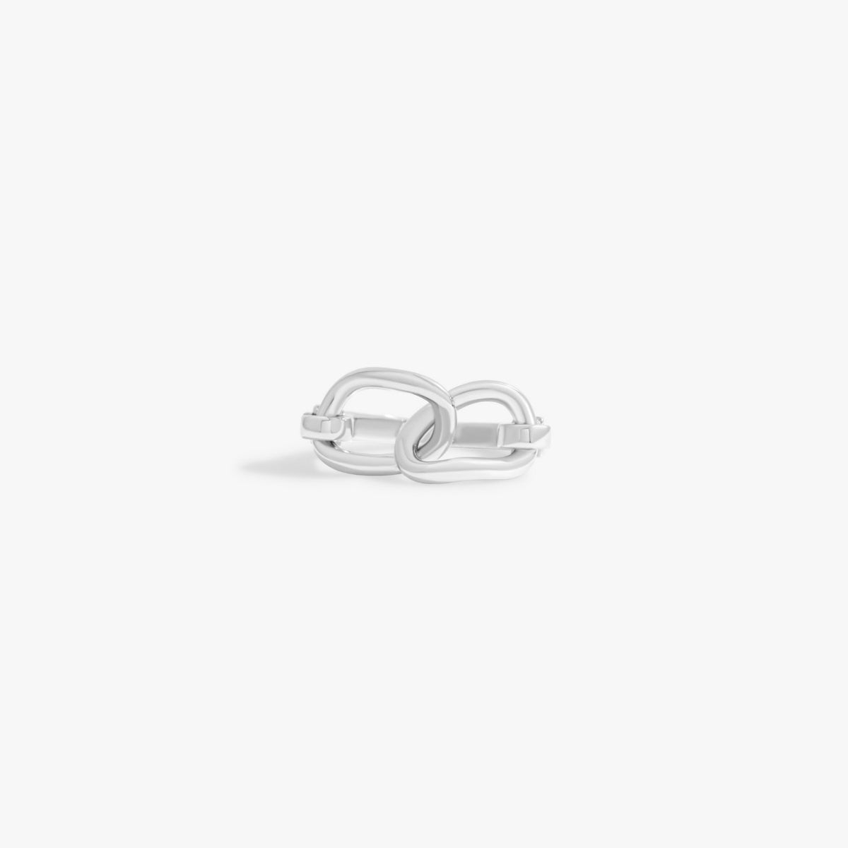 Interlocking Chain Sterling Silver Ring | Flaire & Co.