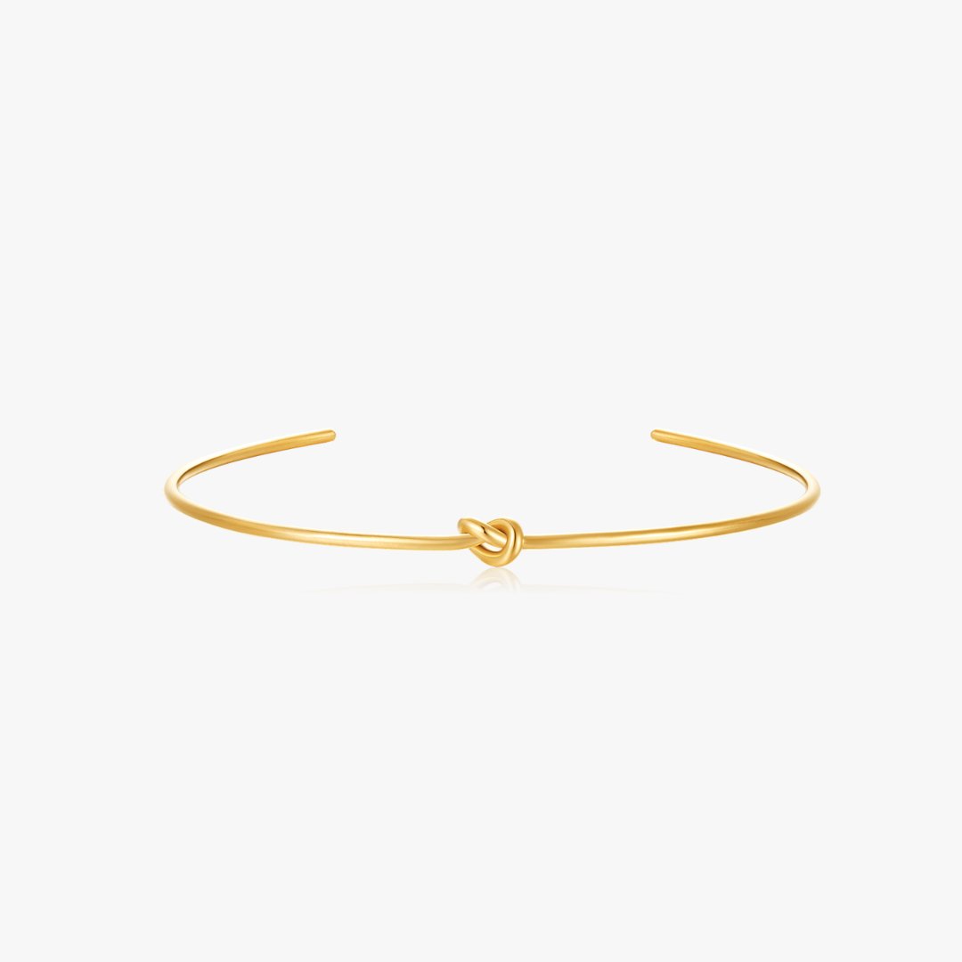Knot Cuff Bracelet (Greek Inspired Collection) | Flaire & Co.